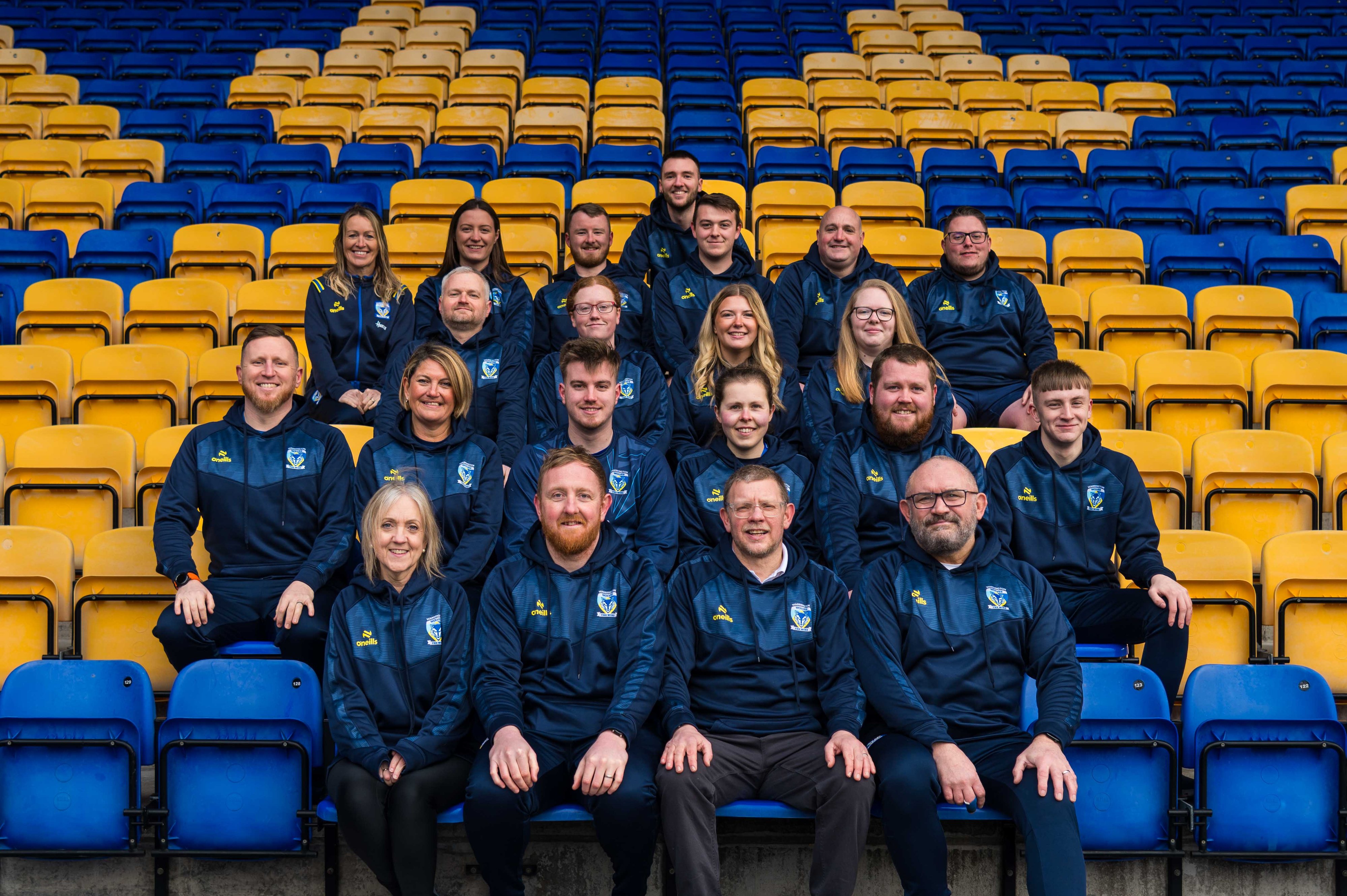 Warrington Wolves Foundation team members