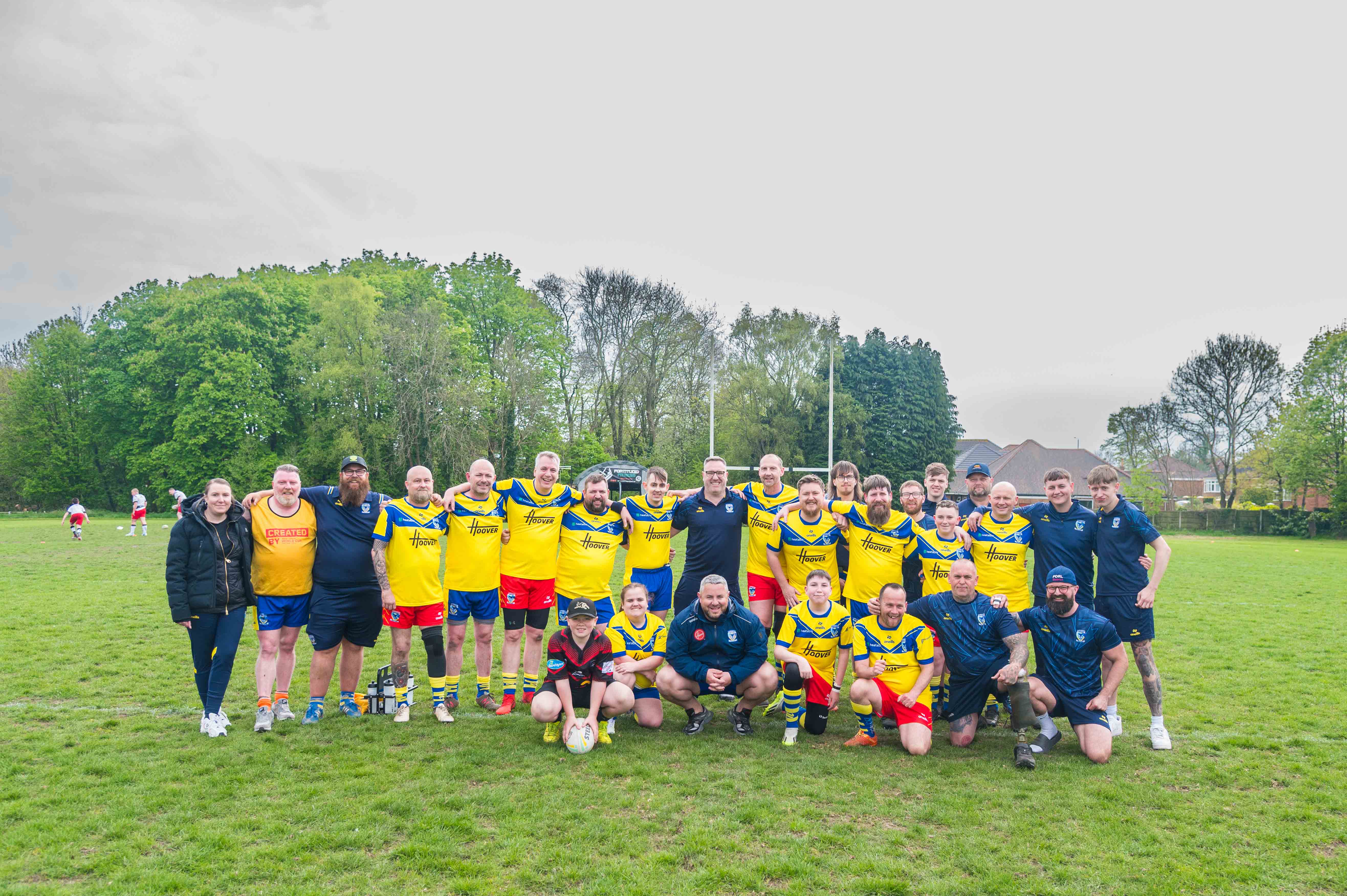 Be the Voice Behind Warrington Wolves Disability Rugby League